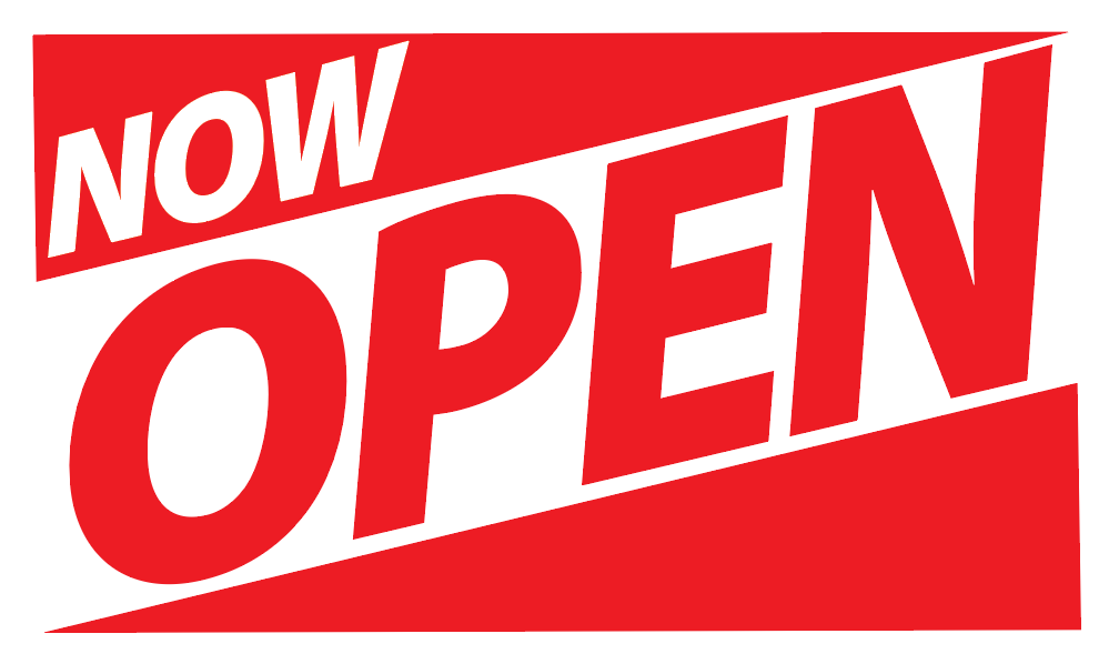 Now Open - 3' x 5' Banner - Union Sign Co.